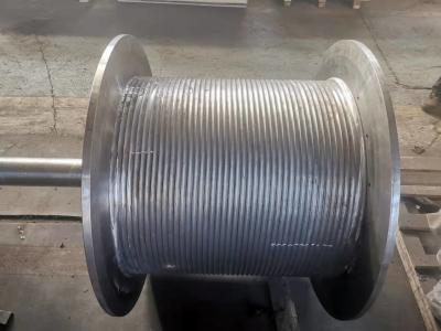 China 1-150 Mm Groove Pitch Grooved Winch Drum for 10-10000 M Rope Length in Heavy-Duty Applications for sale