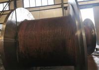 China 1200mm Diameter Cylinder Lbs Grooved Cable Drum Cable Steel Q335b Material for sale