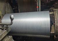 China Carbon Steel Q335b Grooved Cable Drum Pair Of Lebus Sleeves for sale