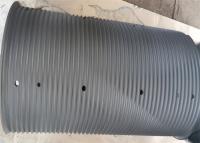 China Crane Winch Parts Lebus Grooved Cable Drum Customized For Leather for sale