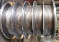 China Q355b Grooved Cable Drum Multi Layer Winding Not Disorderly Winding Lebus for sale
