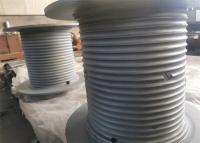 China Lebus Grooved Cable Drum Multiple Winding Wire Rope Arrangement Orlderly for sale