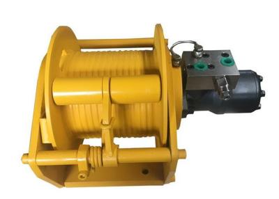 China 5t Hydraulic Crane Winch With Spiral Grooved Drum for sale