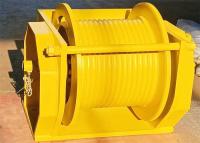 China 8 Ton Hydraulic Crane Winch With Encoder And Grooved Drum For Marine Hoisting for sale