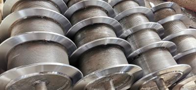 China Customized Lebus Grooved Geometry Drum with Rope Length 10-10000 M for sale