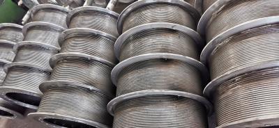 China Docks Grooved Winch Drum 0.2-0.5 Inch Width for Industrial Applications for sale