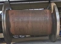 China Offshore Platform Large Diameter Marine Winch Drum With Lebus Groove for sale
