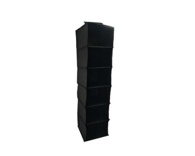 China Foldable Heavy Duty 6 Shelf Hanging Closet Organizer for sale