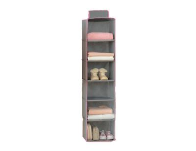 China 80gsm Non Woven Hanging Clothes Organiser For Wardrobes for sale