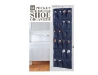 China 24 Large Pockets Cloth Over The Door Shoe Organizer for sale