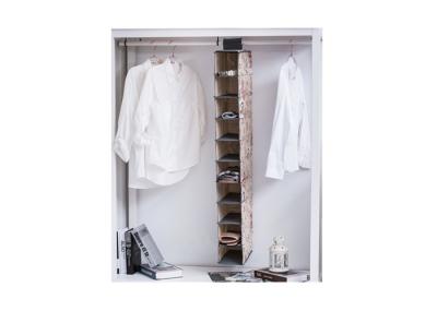 China 1.2m 10 Shelf Hanging Closet Organizer for sale