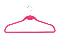 China 44.5x24x0.55cm Light Weight Closet Baby Velvet Hangers for sale