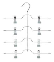 China 4 Tier Metal Wire Coat Hangers for sale