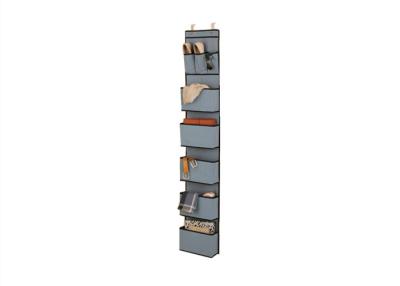 China Grey 6 Layer Non Woven Soft Closet Hanging Organizer for sale