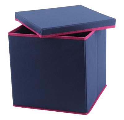 China Compact Non Woven 12x12 Collapsible Storage Bins for sale