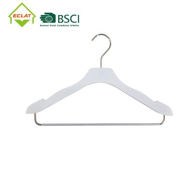 China 44cm PS Nickeling Heavy Duty Plastic Hangers Multipurpose for sale