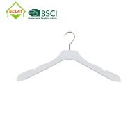 China Notched Compostable Heavy Duty Plastic Hangers Slip Resistant for sale