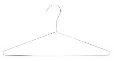 China Ultra Thin Chrome Plated Stainless Steel Cloth Hanger for sale