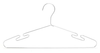 China Ultra Thin Chrome Wire Hangers , Stainless Steel Hangers For Clothes for sale