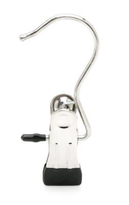 China Stainless Steel Heavy Duty Hangers With Clips 4.5x7.3x0.34cm for sale