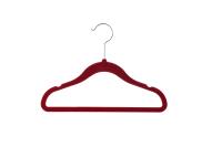 China 29.5x20.5x0.55cm Baby Toddler Slim Velvet Hangers for sale