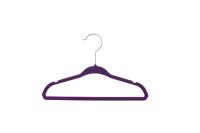 China Heavy Duty Ultra Slim Velvet Hangers for sale