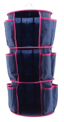 China 24 Pockets Soft Closet Organizer , Handbag Pocket Hanging Organizer for sale