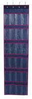 China 24 PVC Pockets Nonwoven Over The Door Shoe Organizer for sale