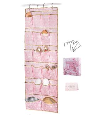China CA65  Over The Door Shoe Caddy 22 Pockets Soft Closet Organizer for sale