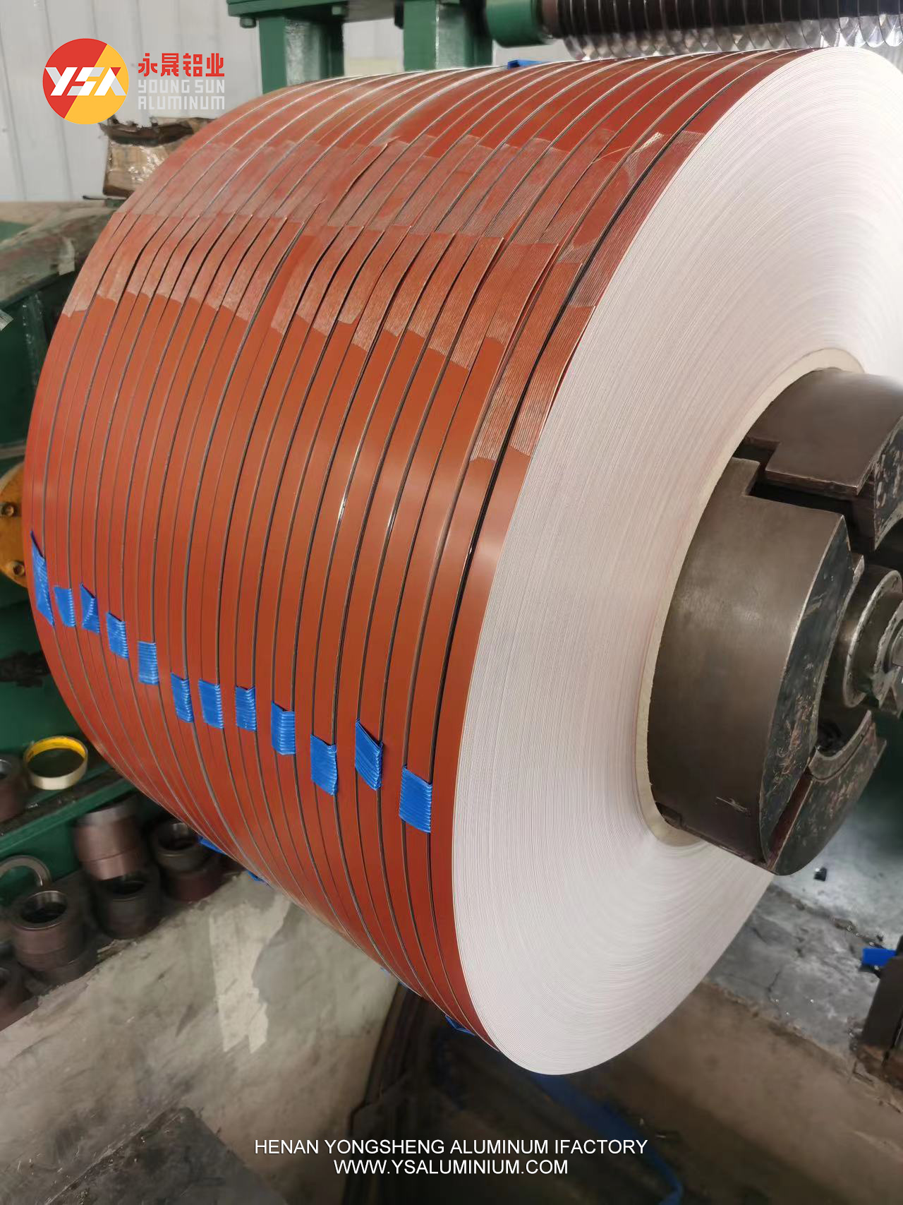 latest company case about Polish customer ordered one container of colored aluminum strip. 1