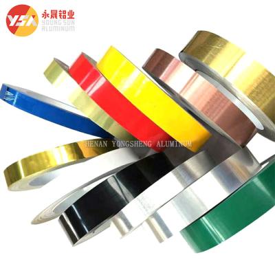 China 10mm 1060 3003 5630 Thin Aluminum Strip Coil Floor Transition Trim for sale