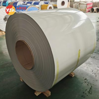 China White Aluminum Coil 3003 3004 3105 5005 Coated Trim Coil 0.024 Gauge for sale