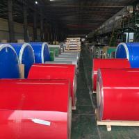 China Color Coated Aluminum Coils 10mm to 1600mm T3 T8 3105 Alloy for Roofing for sale
