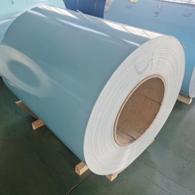 China 3003 H14 H22 Embossed Color Coated Aluminum Coil for Decorative Gutter 0.5mm for sale
