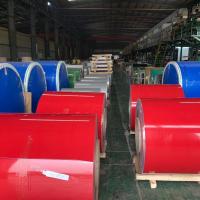 China 3003 H14 H22 Embossed Color Coated Aluminum Coil for Decorative Gutter 0.5mm for sale