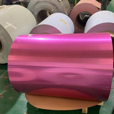 China Yongsheng 1200 H22 PE PVDF Prepainted Aluminum Coil for Roofing Wall Cladding for sale