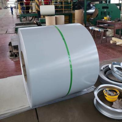 China 24 Inch White Aluminum Coil for Rolling Gate Corrosion Resistant 0.5mm Thickness for sale