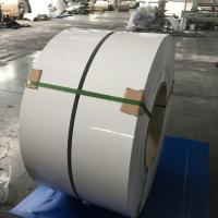 China 24 Inch White Aluminum Coil for Rolling Gate Corrosion Resistant 0.5mm Thickness for sale