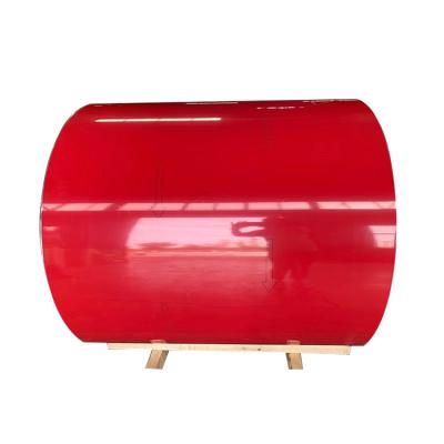 China Color Coated Aluminum Coil 1050 1100 3003 PE Paints 0.2mm-1.2mm Thickness for sale