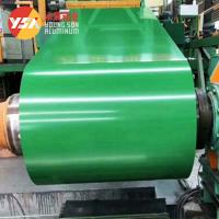 China Pre-Painted Color Coated Aluminum Coil Sheet PE PVDF White Gutter Coil 0.5mm for sale