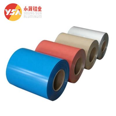 China PE PVDF Coated Aluminum Coil 0.3mm-1.2mm for Interior Decoration for sale