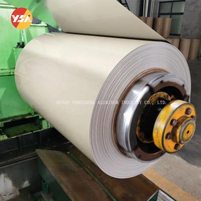 China Color Coated Aluminum Coil Alloy 1060 3003 3004 5052 Temper H24 H19 0.2-2.0mm for sale