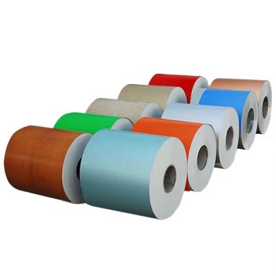 China 5052 Colored Aluminum Coil Exquisite Appearance 0.32mm Thickness Painted Coil for sale