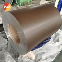 China Color Coated Aluminum Coil PVDF SMP PE 25-28μm for Curtain Wall Ceiling Downspout for sale