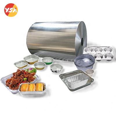 China 3003 8011 Food Grade Aluminum Foil Roll  for Takeaway Container Kitchen Packaging for sale