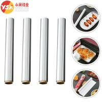 China Heavy Duty Food Grade Aluminum Foil Roll 30cm x 300m for Household Kitchen Use for sale