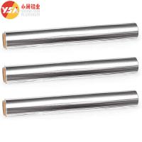 China Heavy Duty Food Grade Aluminum Foil Roll 30cm x 300m for Household Kitchen Use for sale