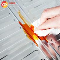 China Aluminum Foil Oil Blocker Foldable Kitchen Stove Splatter Guard 30x50cm for sale