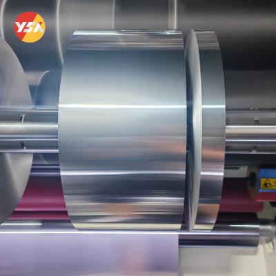 China 8011 O Temper Aluminum Strip Foil 55-70 Mic Thickness for Flexible Duct for sale