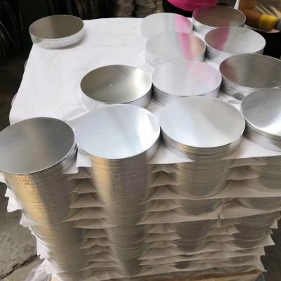 China Reflective Aluminum Round Disc 1050 1060 1100 0.7mm 0.8mm for Pot Making for sale